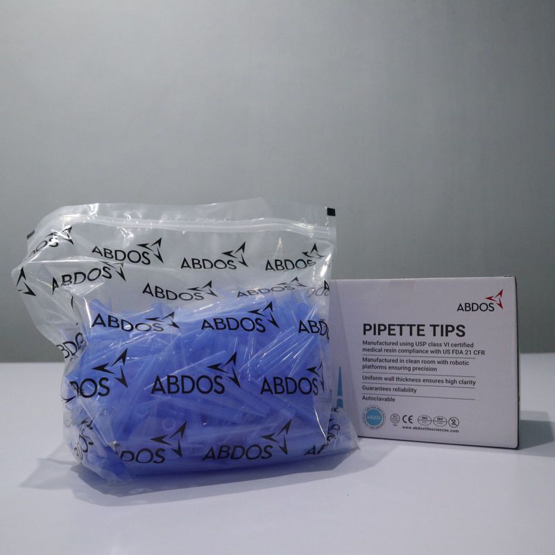 Blue Tips 100 – 1000 µl, 500tips/bag, Abdos