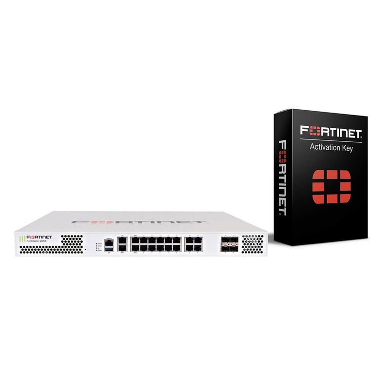 FORTINET Firewall Fortigate-200E FG-200E + Forticare 24x7