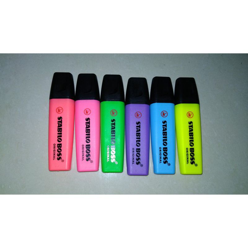 STABILO BOSS - Merah