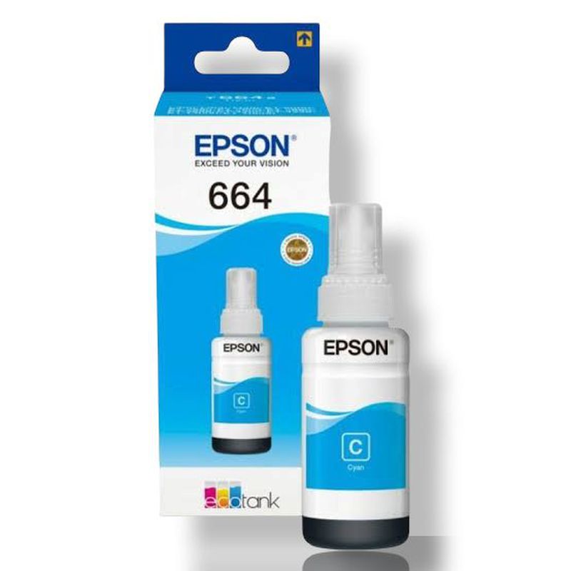 Tinta Warna Print Epson 664 Blue