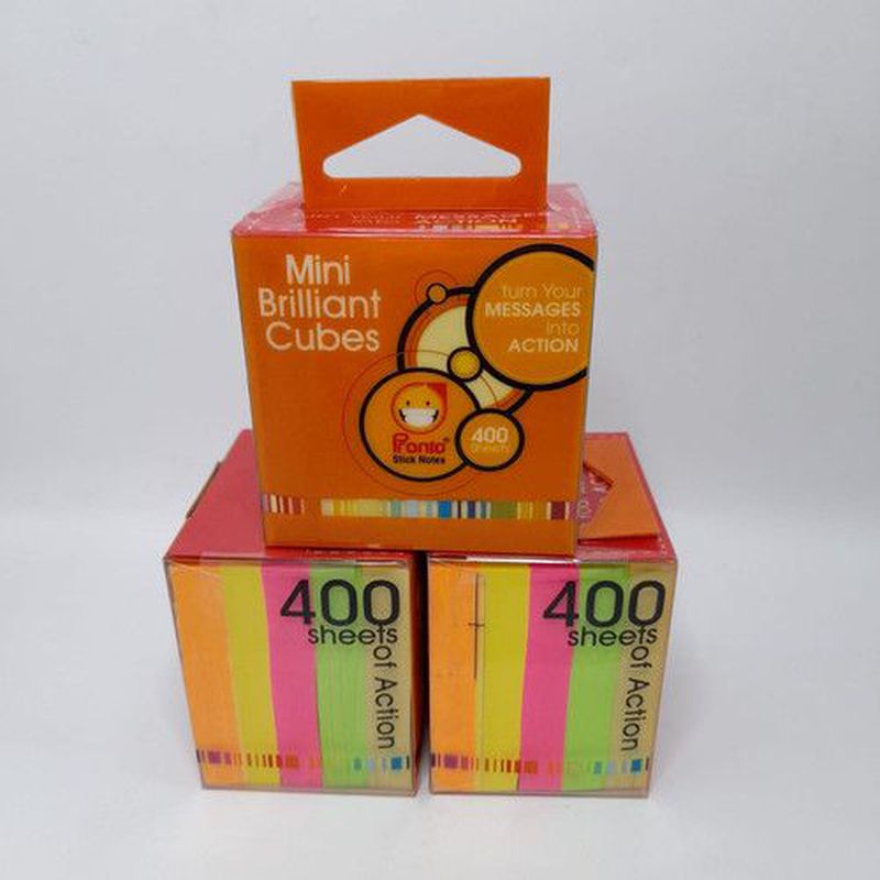 Stick Note Warna Pronto Cubes 50 x 50 mm