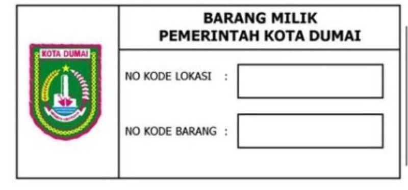 STIKER BARANG