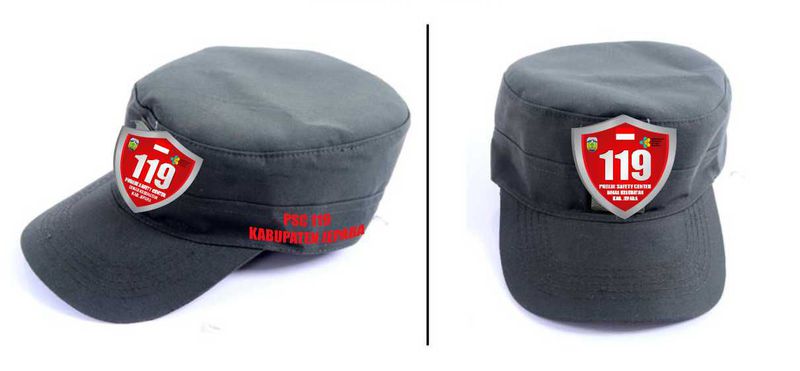 Topi Komando Bordir - Multicolor