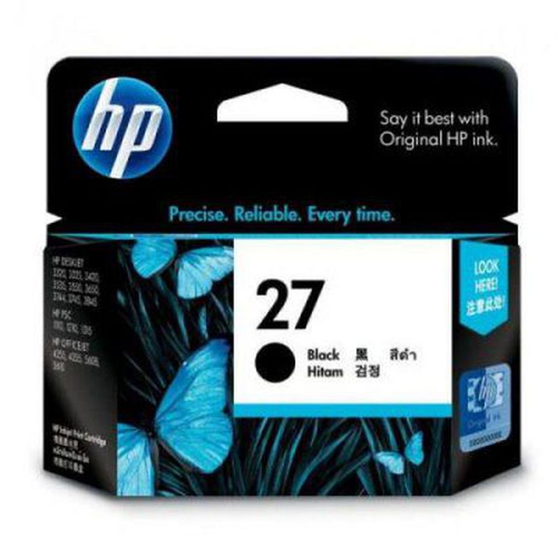 HP 27 Black Original [1PC8727AA]