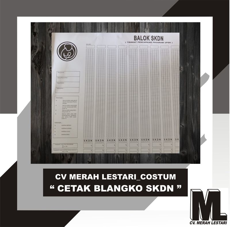 CETAK BLANGKO SKDN