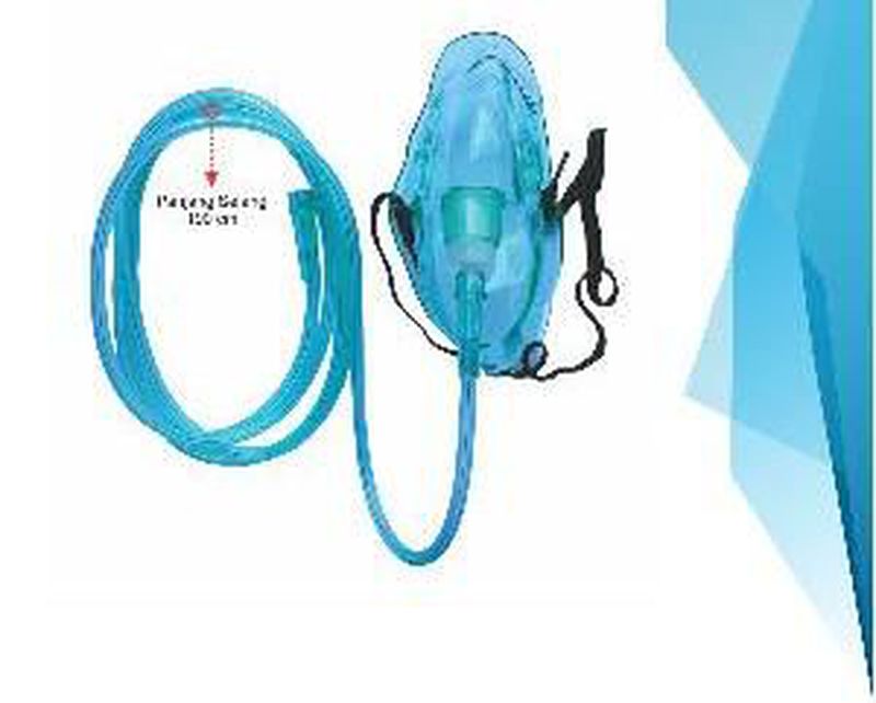 N3 Oxygen Mask Rebreathing - Dewasa