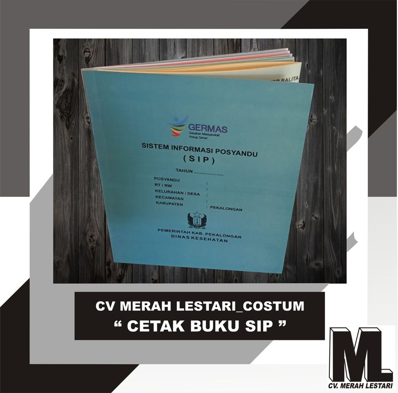 CETAK BUKU SISTEM INFORMASI POSYANDU (SIP)