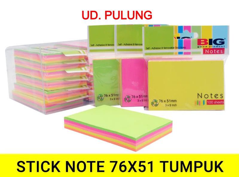 STICK NOTE SN-7651 (76X51) 5W BIG