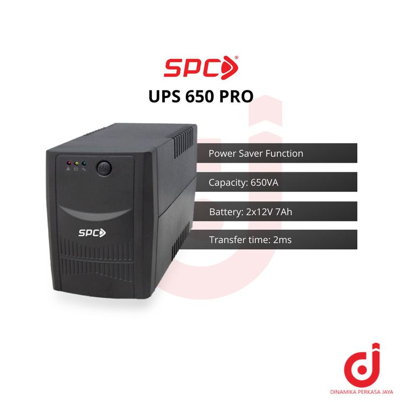 UPS SPC Smart 650PRO 650VA 650 VA UPS Original