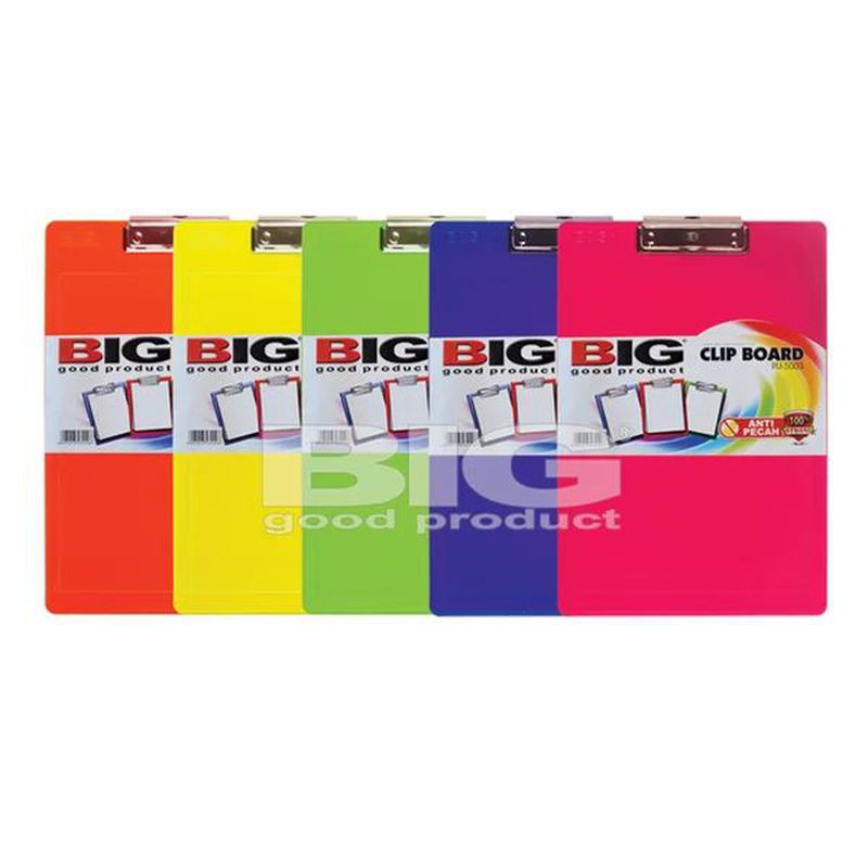 Clipboard Mika / Papan Ujian Mika BIG PU 5003