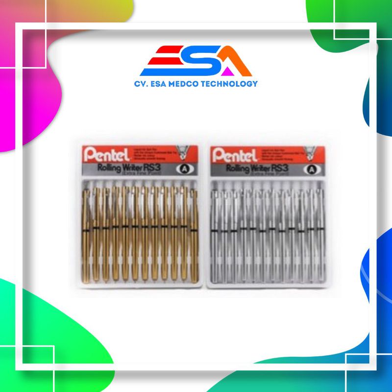 BALLPOINT / PULPEN PENTEL ROLLING WRITER RS3