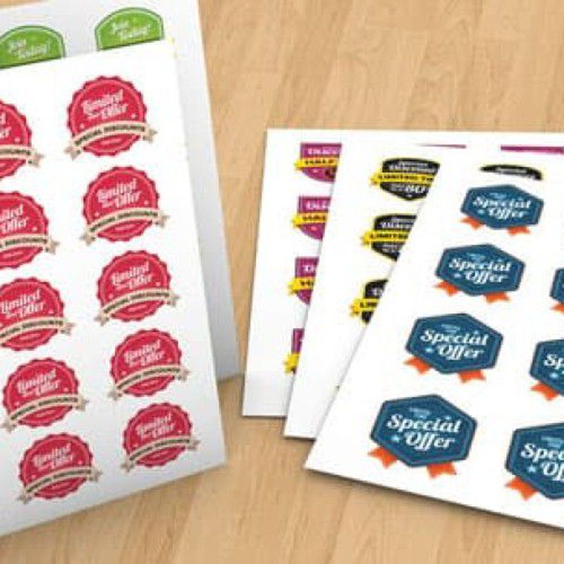 cetak stiker bontak 1 - 5 lembar