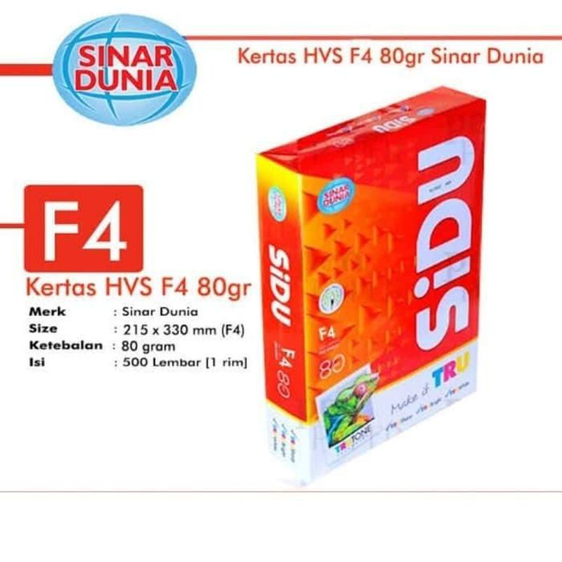 KERTAS F4 80 GSM