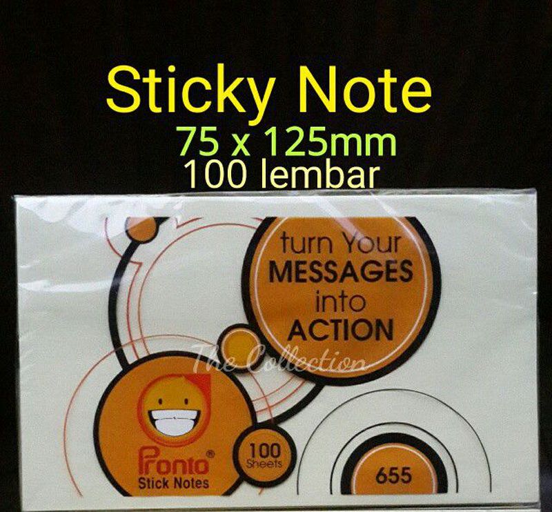 PRONTO STICK NOTES KUNING - KODE 656