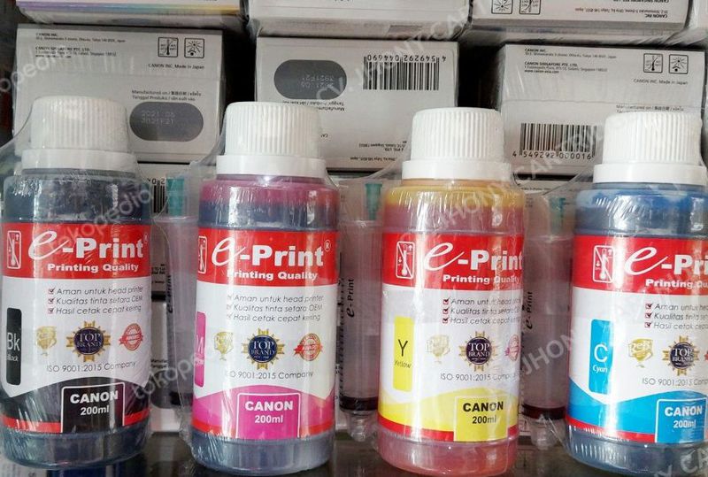 TINTA INFUS CANNON HITAM (e-print 100ml)