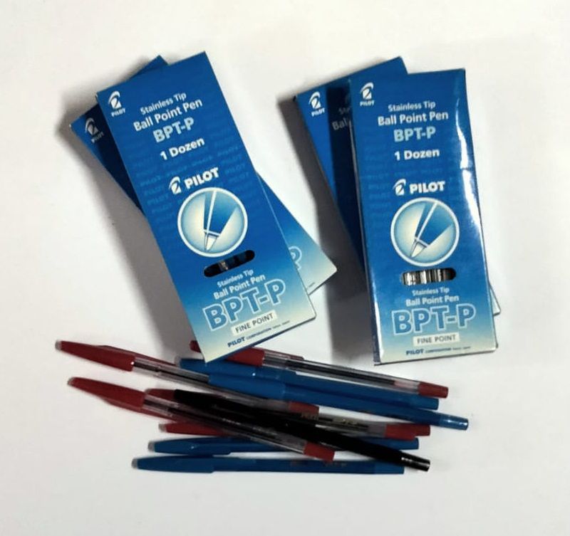 Pen / Pulpen Pilot BPT-P (Ball Point Pen) - Merah