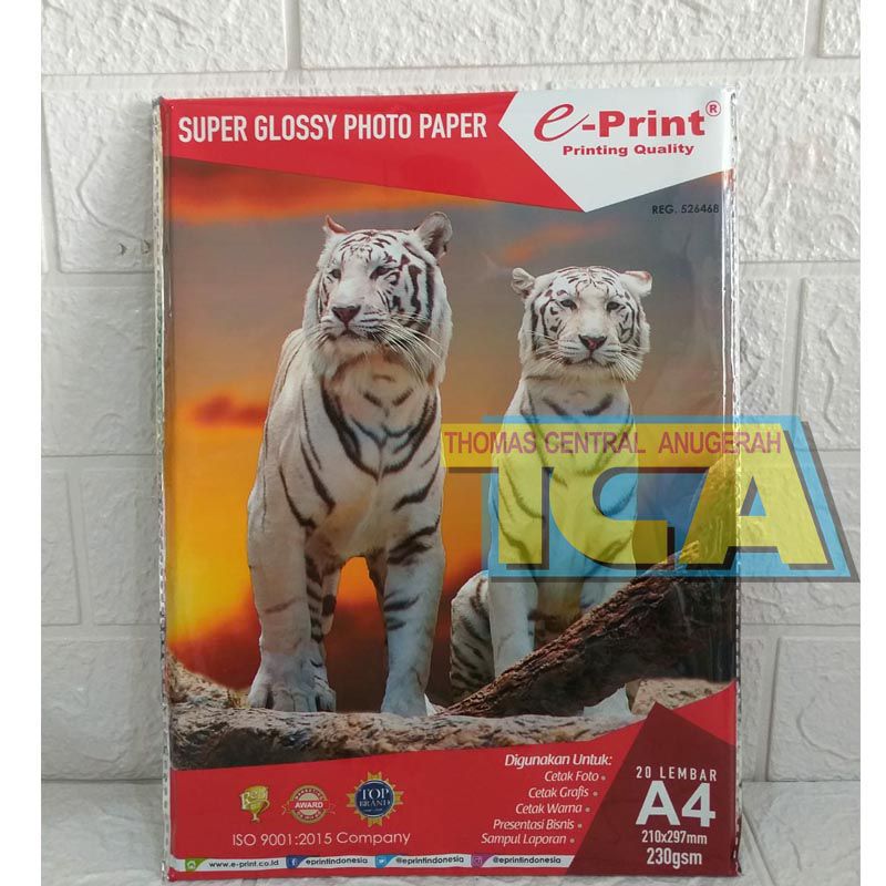 Kertas Foto Glossy E-print A4 230gr
