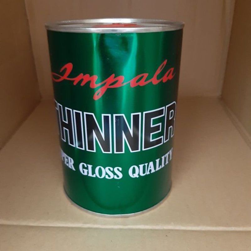 Thinner Impala 1 Liter Pengencer Cat Thiner Tinner Tiner Kaleng Minyak