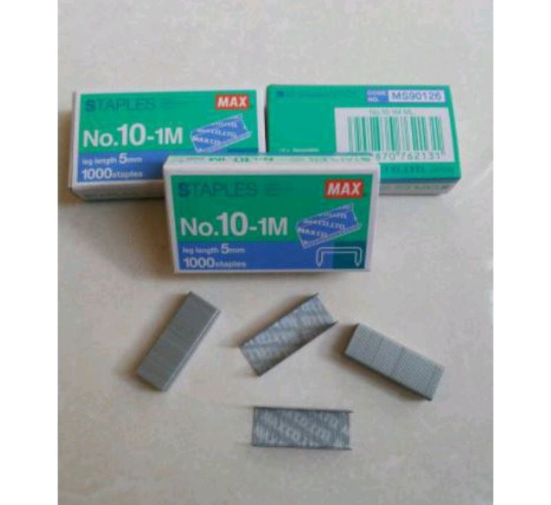 isi staples max no 10