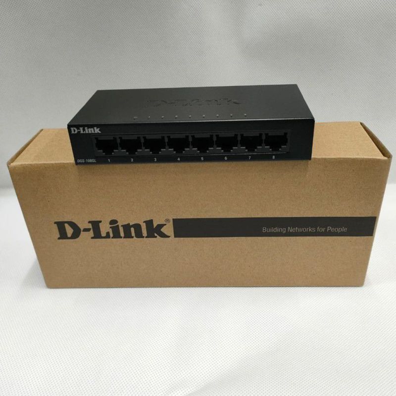 switch hub d-link dgs-108gl 8 port