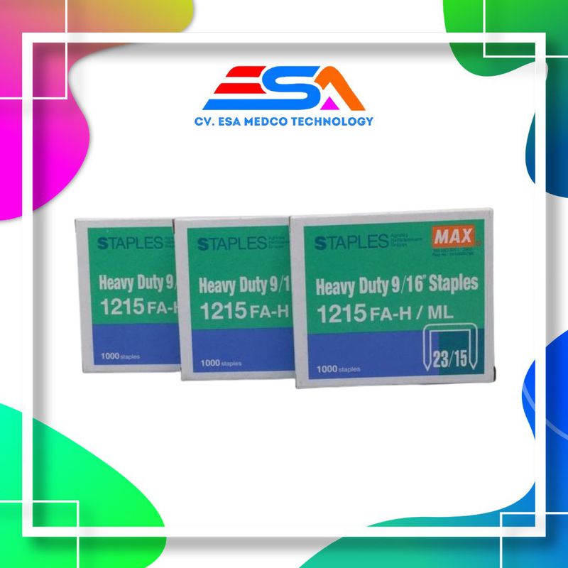 Isi Staples Max Heavy Duty 9/16 1215 FA-H/ML