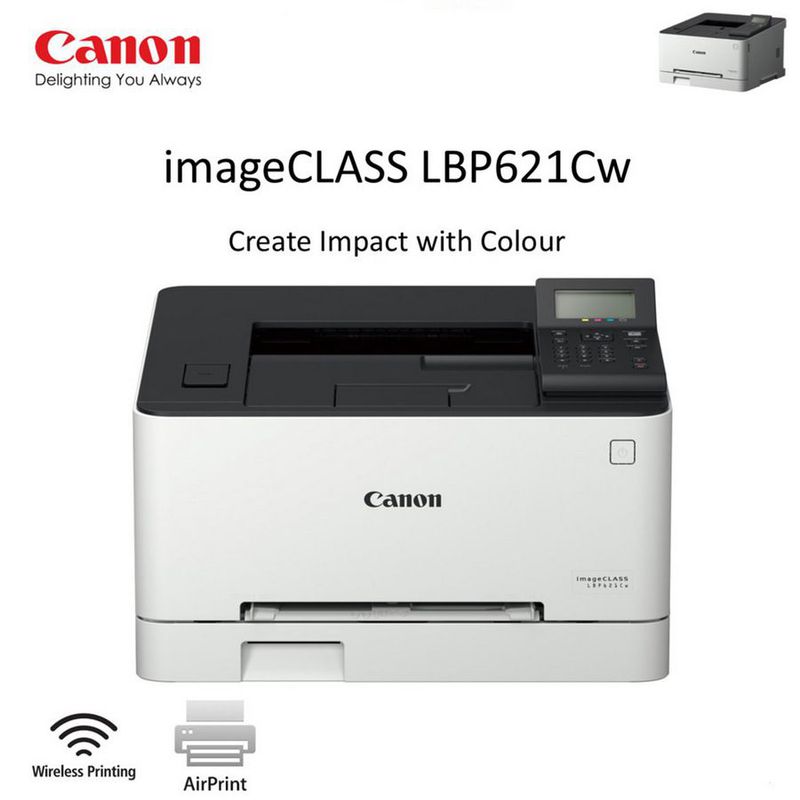 Printer Laserjet Colour Wi-Fi CANON imageCLASS LBP621Cw