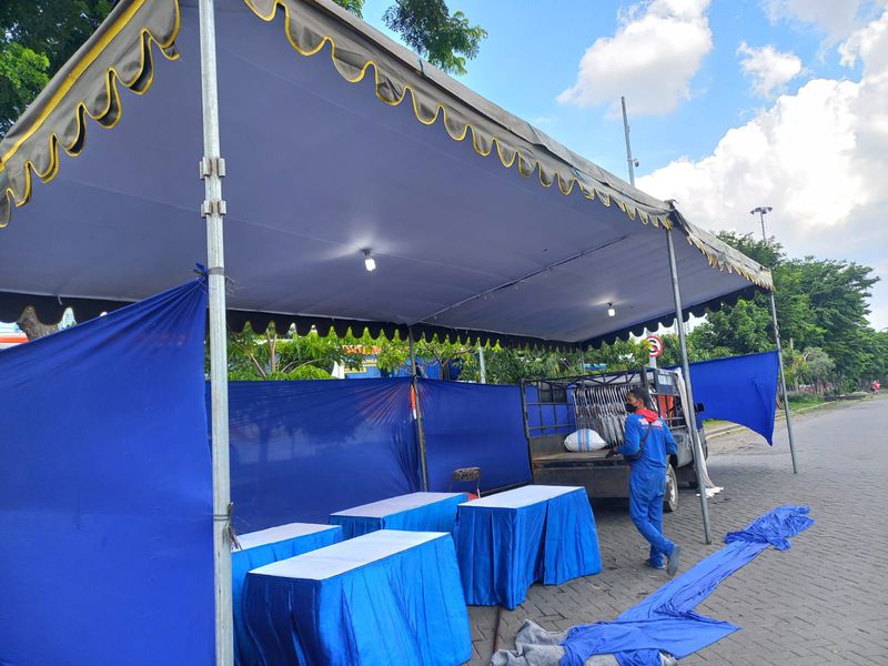 Tenda Acara Non-dekor Uk. 4 x 6 m