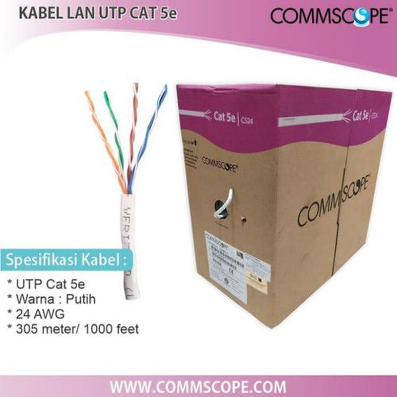 Kabel LAN Commscope cat5e original