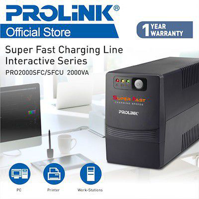 UPS PROLINK PRO2000SFC - Line Interactive UPS 2000VA with AVR