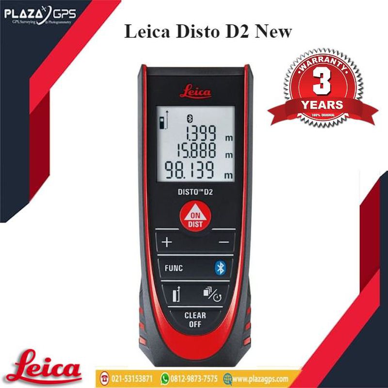 Meteran Digital Leica Disto D2 New