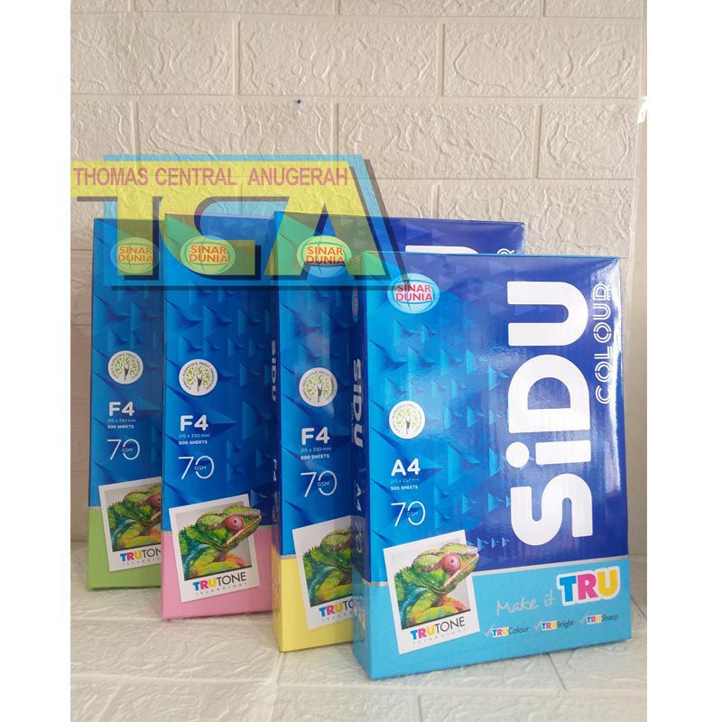 HVS Sidu F4 70 gr Colour - Pink