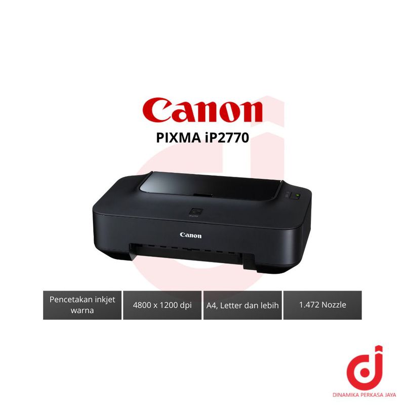 Printer Canon PIXMA iP2770 Tinta tanpa Cartridge