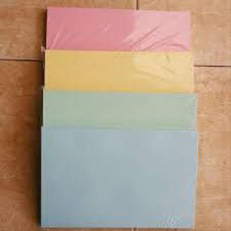 Kertas Bc Warna Muda