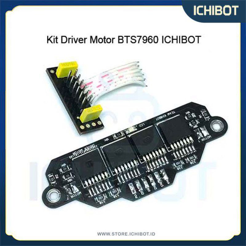Driver Motor ICHIBOT Mosfet v4 [Dual H-bridge BTS7960]