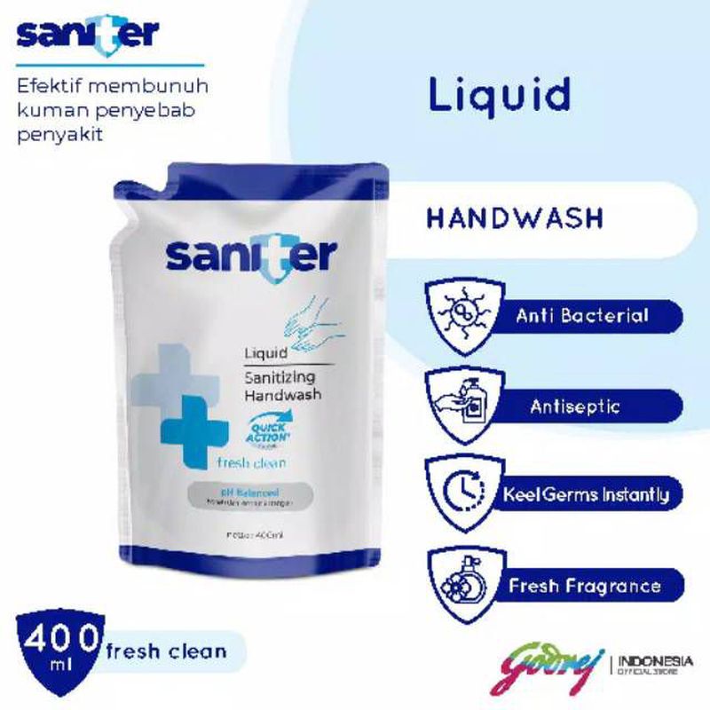 saniter hand wash ref 400 banded