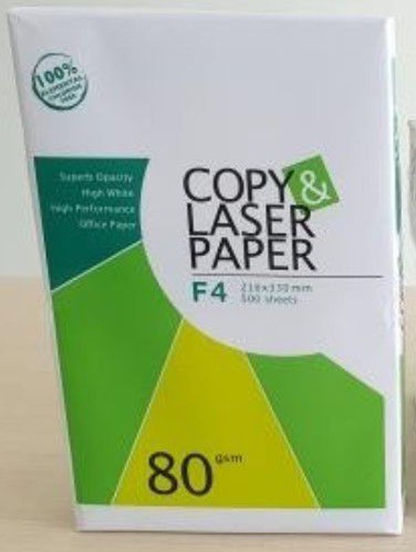 Kertas HVS / Kertas Fotocopy Copy & Laser F4 80 gr