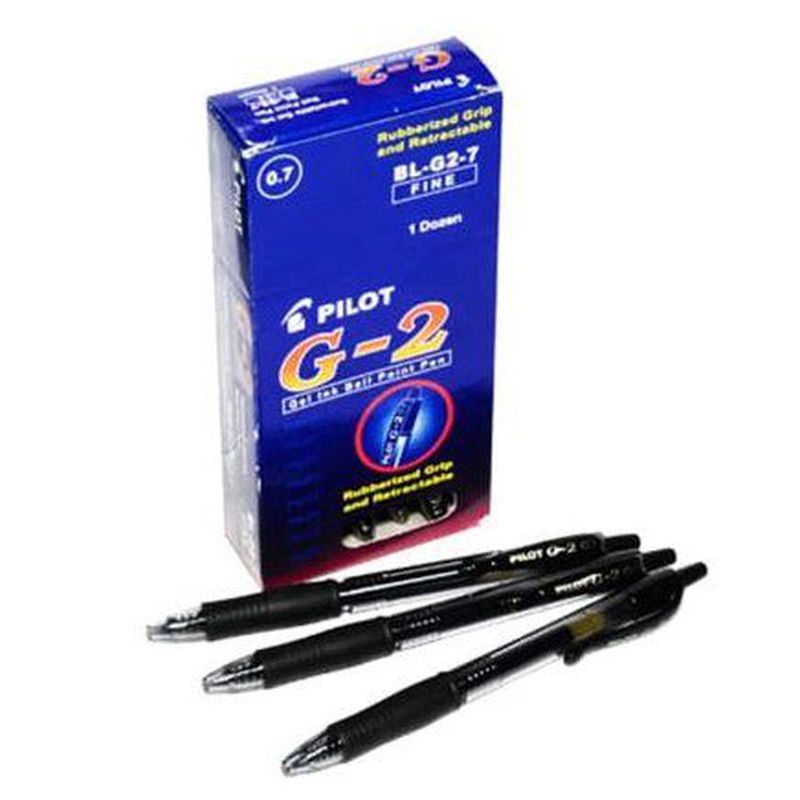 Pen Pilot G2 0.7 Gel - Hitam