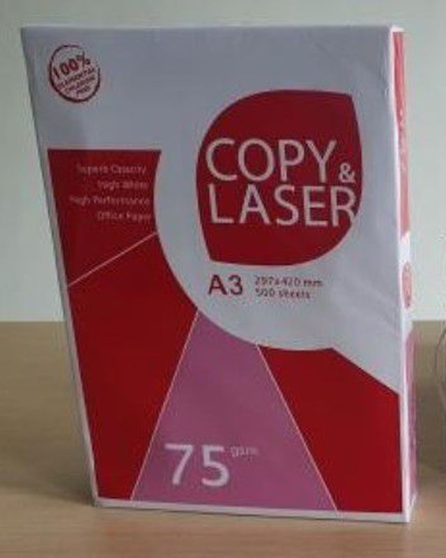 Kertas HVS / Kertas Fotocopy Copy & Laser A3 75 gr