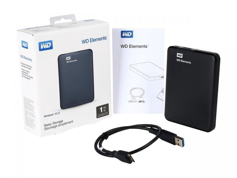 Hardisk External WD Elements 1 TB