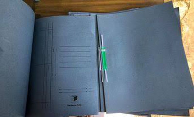 Map Snelhecter kertas biasa