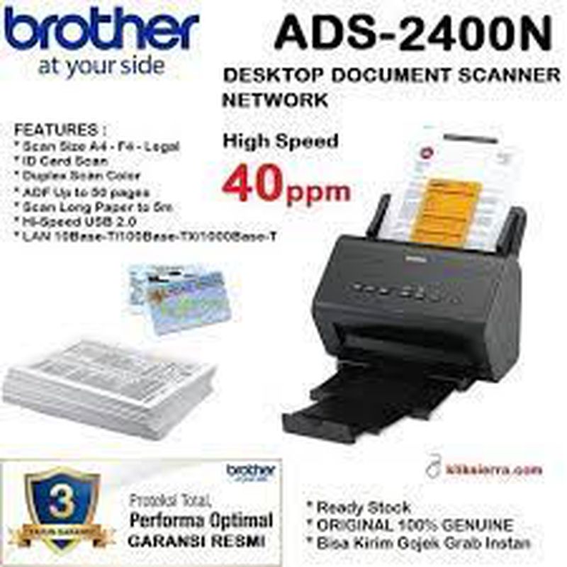 Scanner Brother ADS-2400N