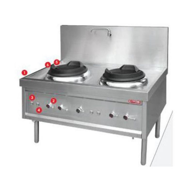 GAS WOK RANGE 2 RING