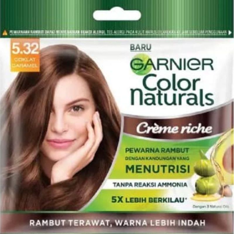 Cat Rambut Garnier Sachet No 5.3 (30 ml)