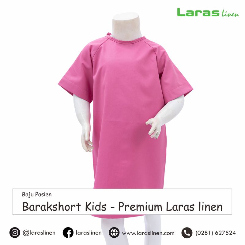 BAJU PASIEN BAYI ANAK - BARAKSHORT LENGAN PENDEK - BAJU OPERASI PASIEN ...