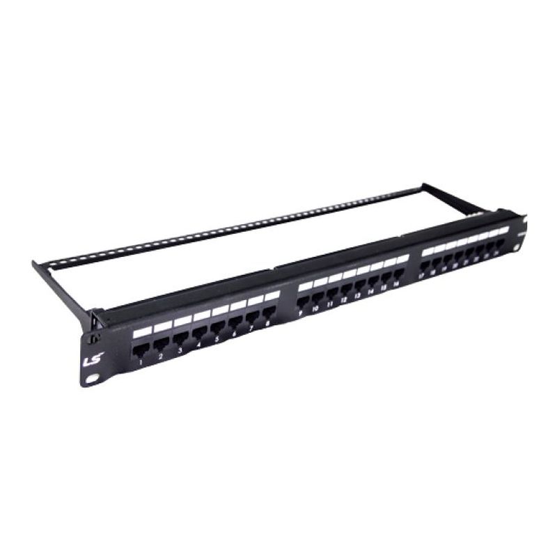 LS Cable Patch Panel UTP CAT6 24 Port Loaded