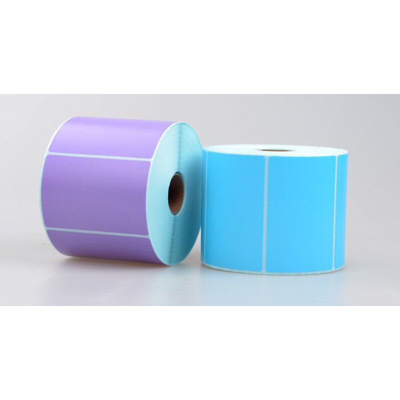 STIKER LABEL RAFLATAC BARCODE BLACK (BLUE) UK. 70X50