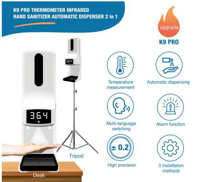 Thermometer / Thermogun Infrared Automatic