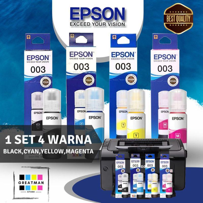Tinta Refill Epson Ori 003 - Magenta