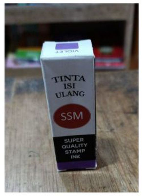 Tinta Stempel Cap Langsung (Tanpa Bantalan)