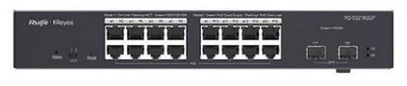 Ruijie Reyee RG-ES218GC-P 16 Port Gigabit + 2 SFP Smart POE+ Switch